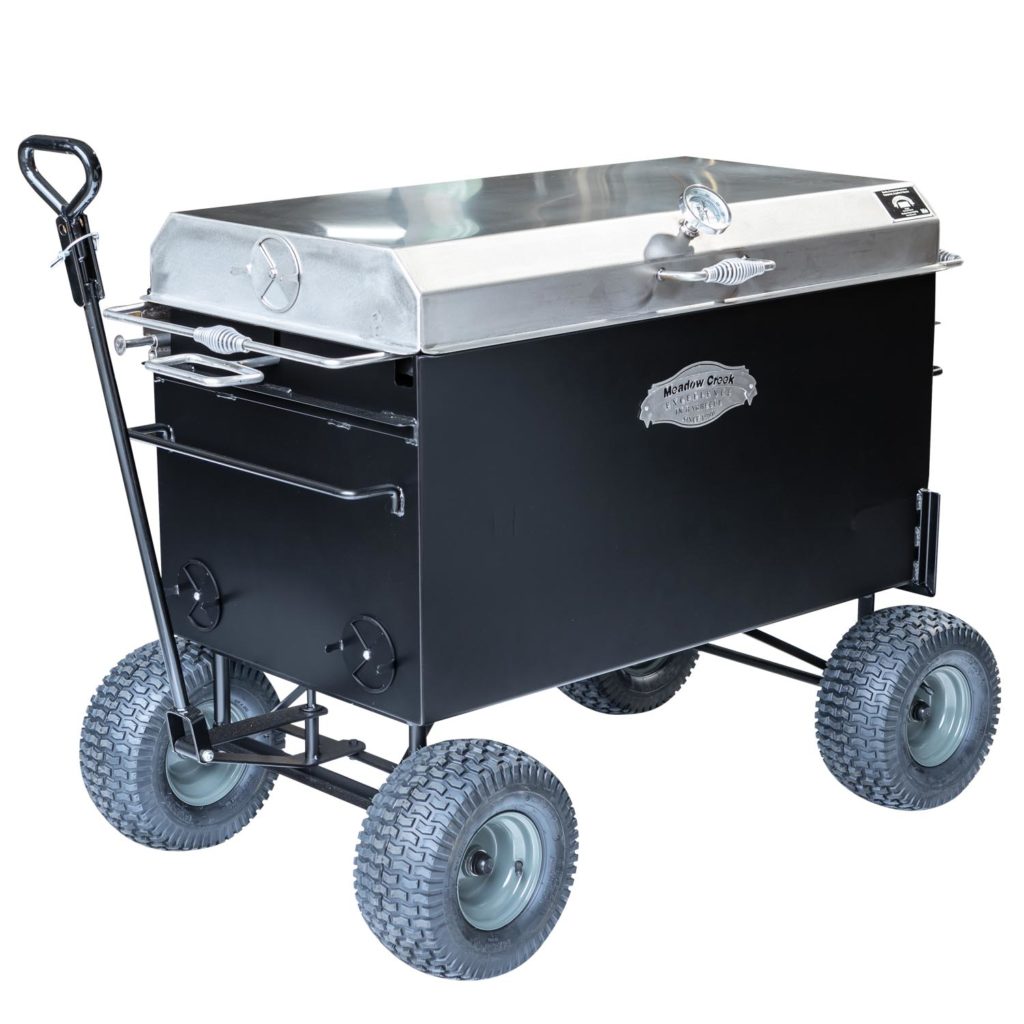 Meadow Creek BBQ96 Chicken Cooker Trailer (3-Pit) - Mason Dixon BBQ ...